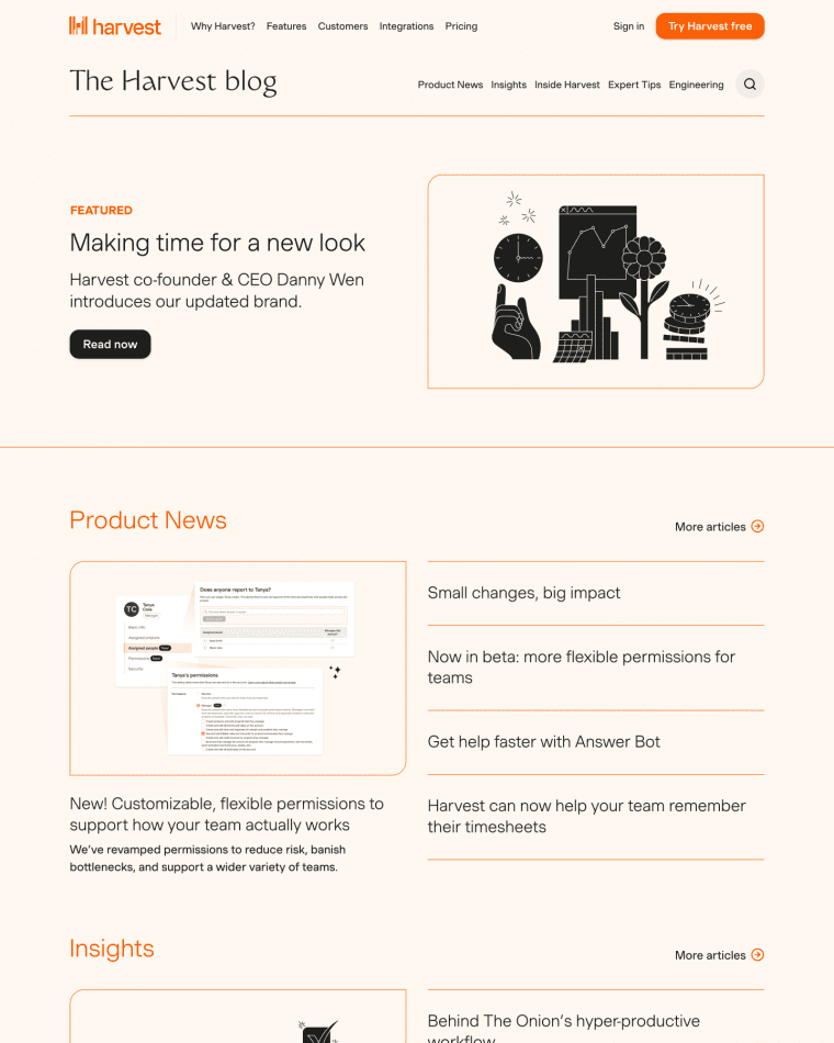 40 Best Blog Page Examples For Design Inspiration - SaaS Landing Page ...