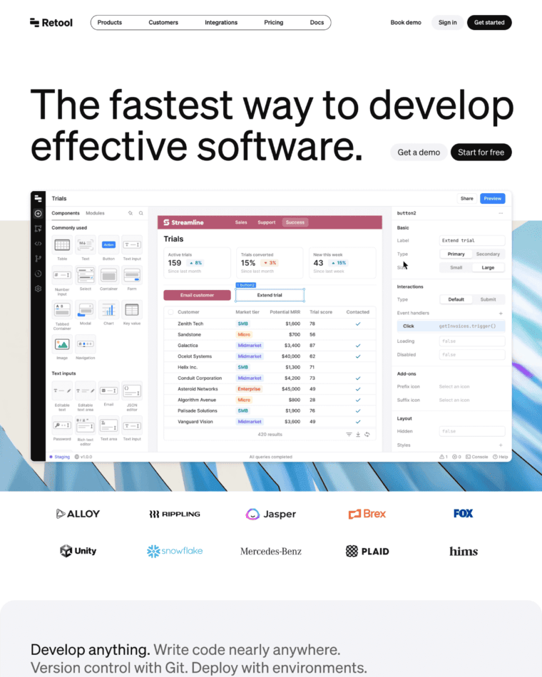 119 SaaS Landing Page Examples Built With Next.js - SaaS Landing Page
