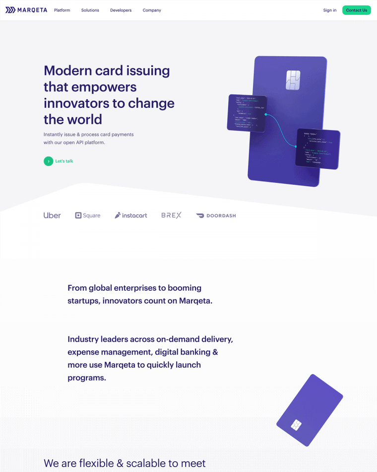 2 SaaS Landing Page Examples Built With Backbone - SaaS Landing Page