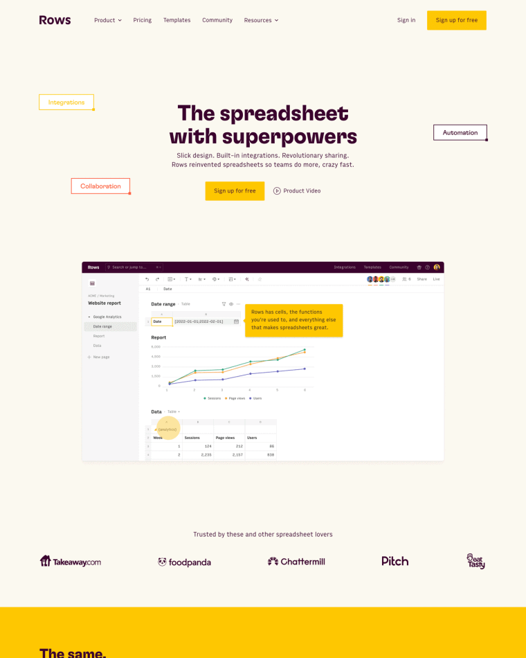 3 SaaS landing page examples using GT Flexa font - SaaS Landing Page