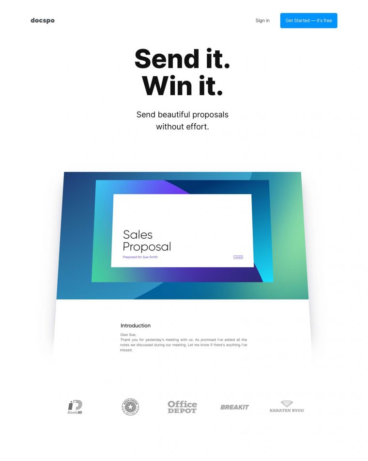 20 SaaS Landing Page Examples Built With Nuxt.js - SaaS Landing Page
