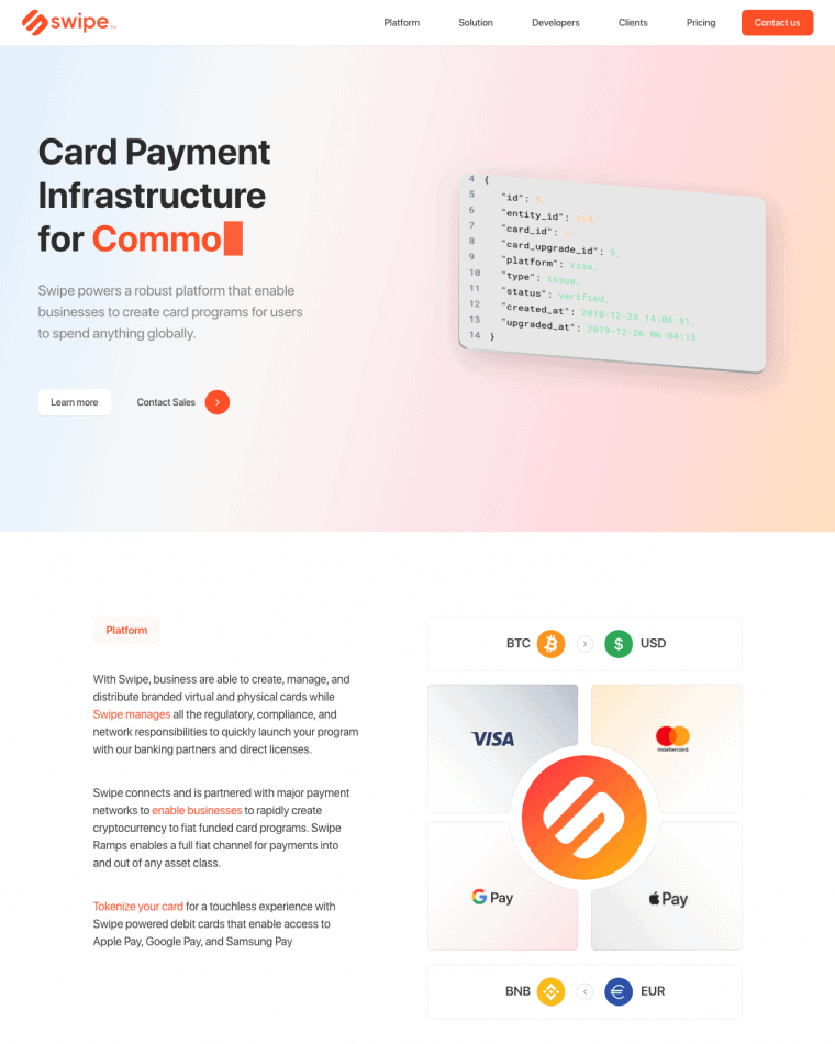3 SaaS landing page examples using SF Pro Display font - SaaS Landing Page