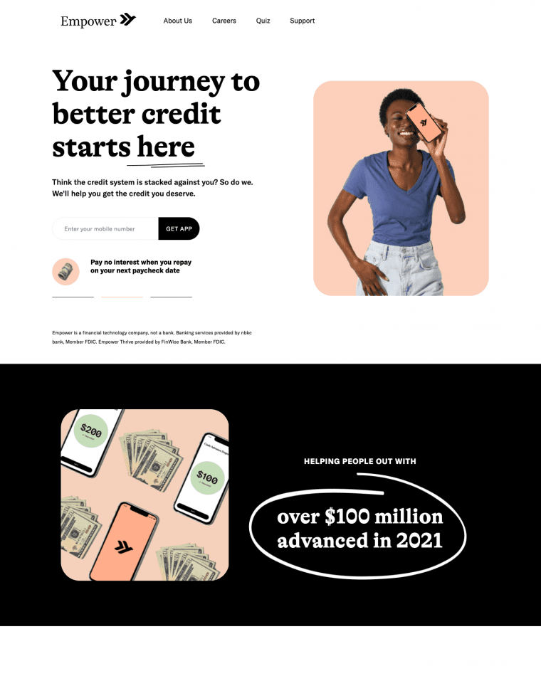 The Best Landing Page Examples For Design Inspiration - SaaS Landing Page