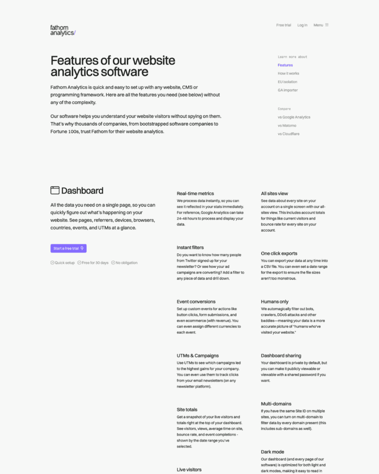 45 Best Features Page Examples For Design Inspiration - SaaS Landing Page