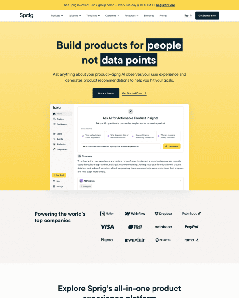 57 SaaS landing page examples built with GSAP - SaaS Landing Page ...
