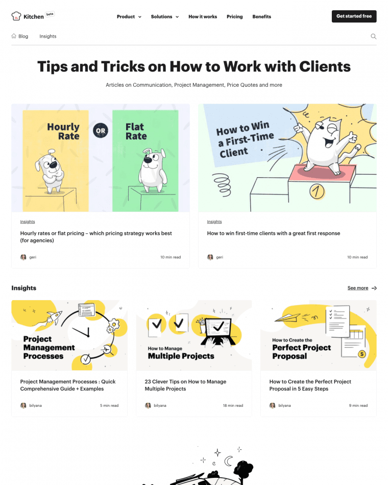 40 Best Blog Page Examples For Design Inspiration - SaaS Landing Page