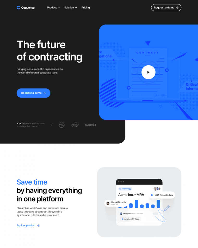 107 SaaS landing page examples built with Next.js - SaaS Landing Page