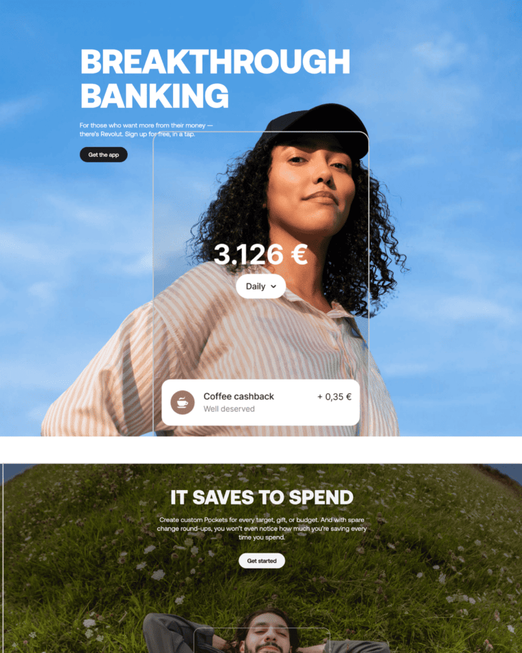 6 SaaS landing page examples using Aeonik Pro font - SaaS Landing Page