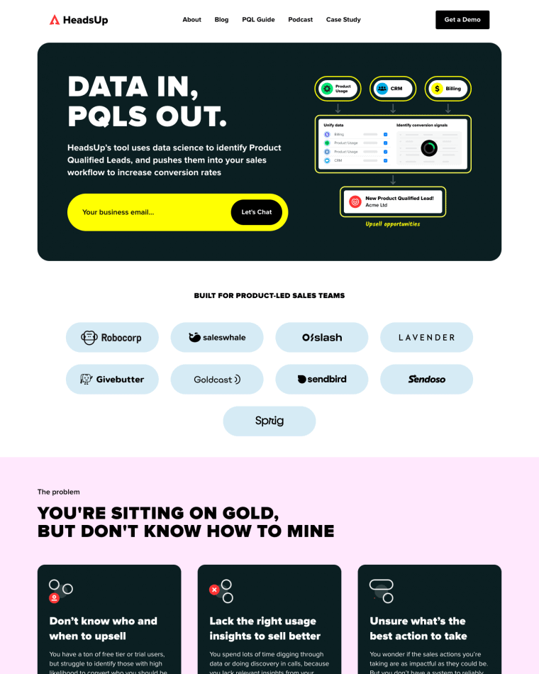 The Best Landing Page Examples For Design Inspiration - SaaS Landing Page