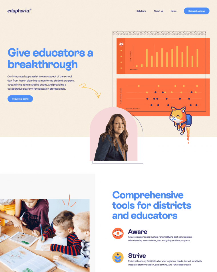 The Best Landing Page Examples For Design Inspiration - SaaS Landing Page
