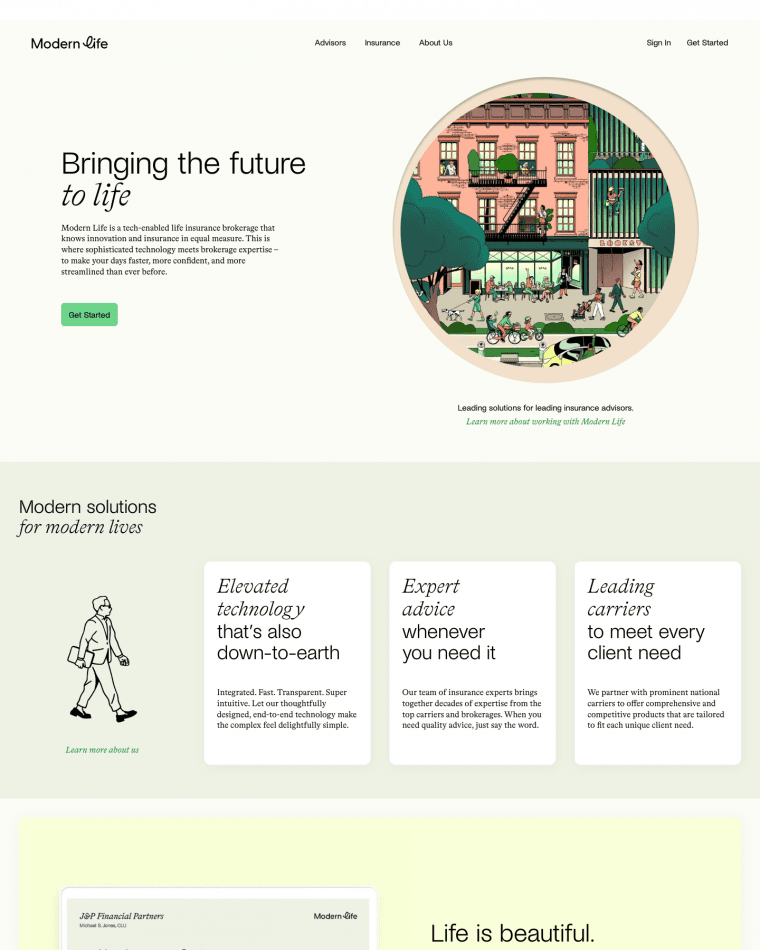 The Best Landing Page Examples For Design Inspiration - SaaS Landing Page