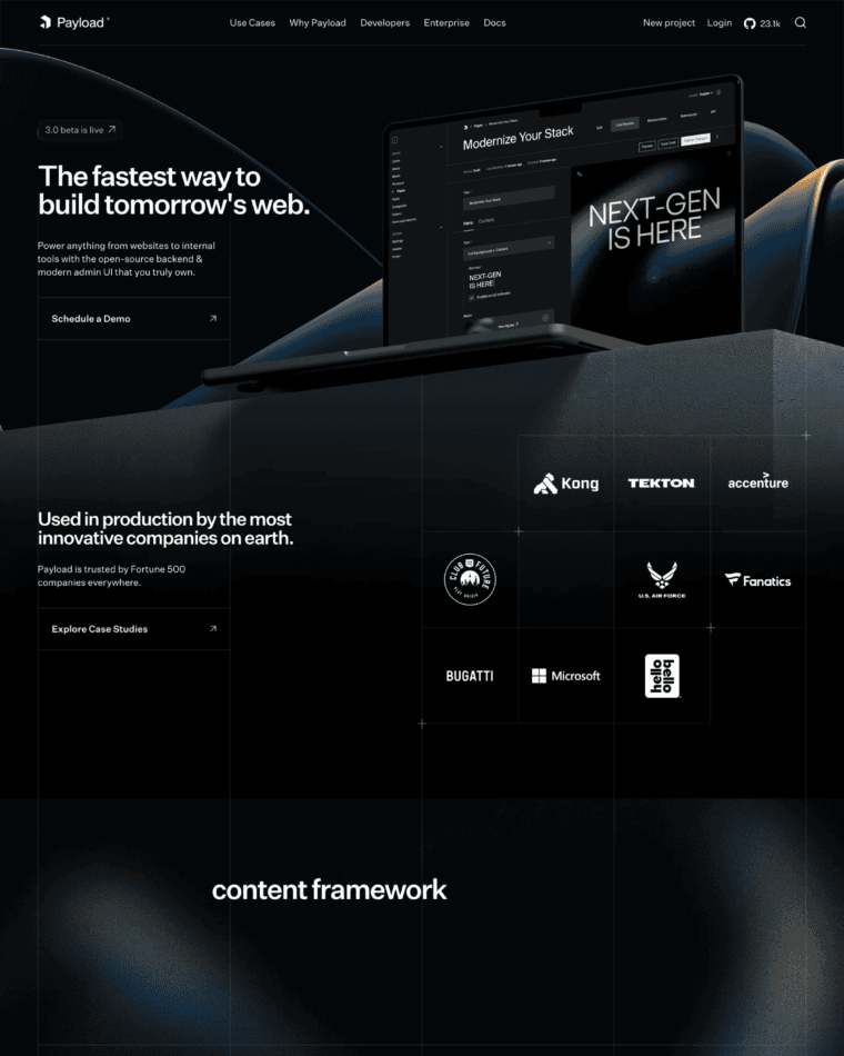 8 SaaS landing page examples using Neue Montreal font - SaaS Landing Page