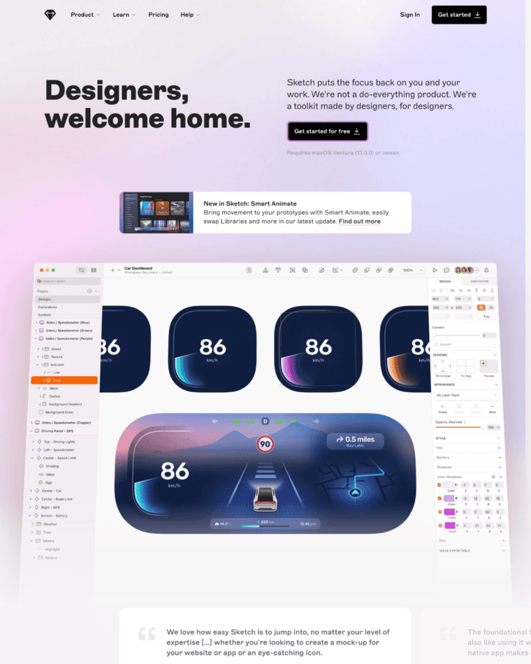 The Best Landing Page Examples For Design Inspiration - SaaS Landing Page