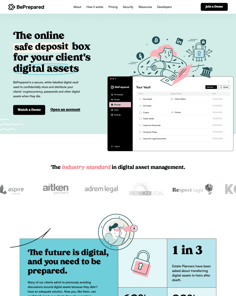 6 SaaS landing page examples using Satoshi font - SaaS Landing Page