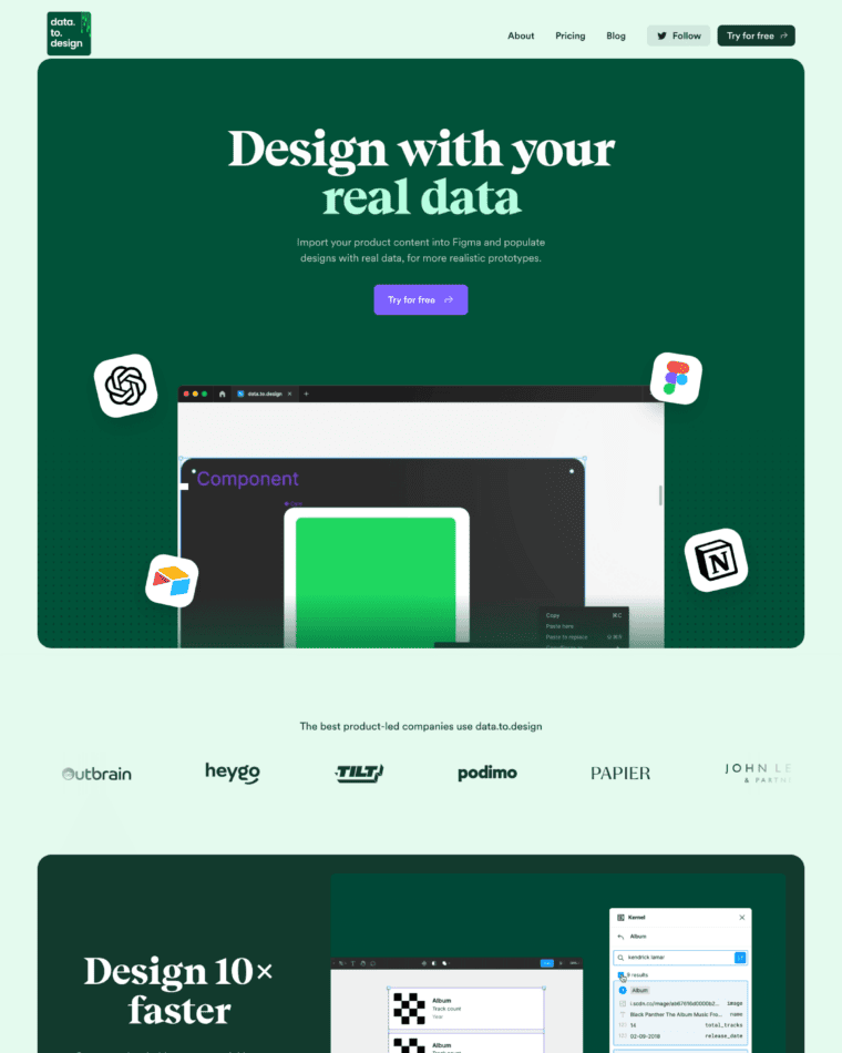 The Best Landing Page Examples For Design Inspiration - SaaS Landing Page