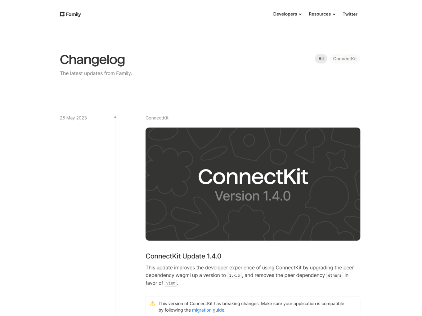 Superb Changelog Examples for Design Inspiration - SaaS Landing Page