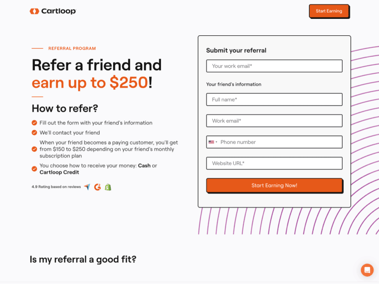 20 Affiliate Marketing Landing Page Examples - SaaS Landing Page