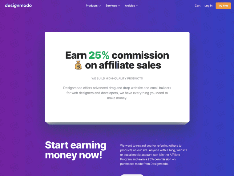 20 Affiliate Marketing Landing Page Examples - SaaS Landing Page