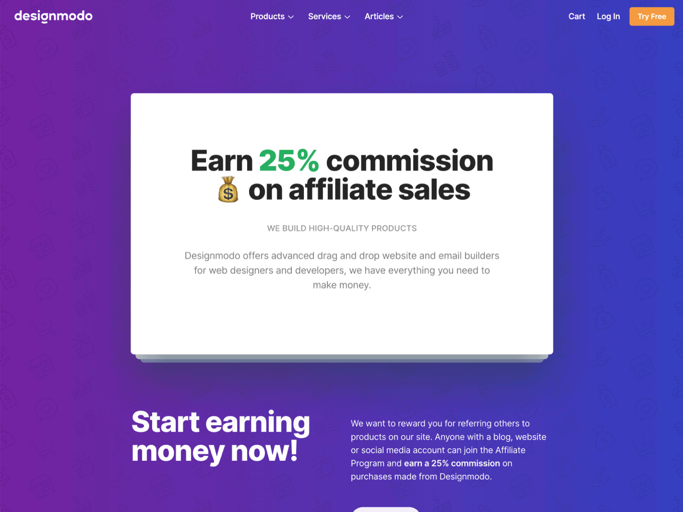 20 Affiliate Marketing Landing Page Examples - SaaS Landing Page