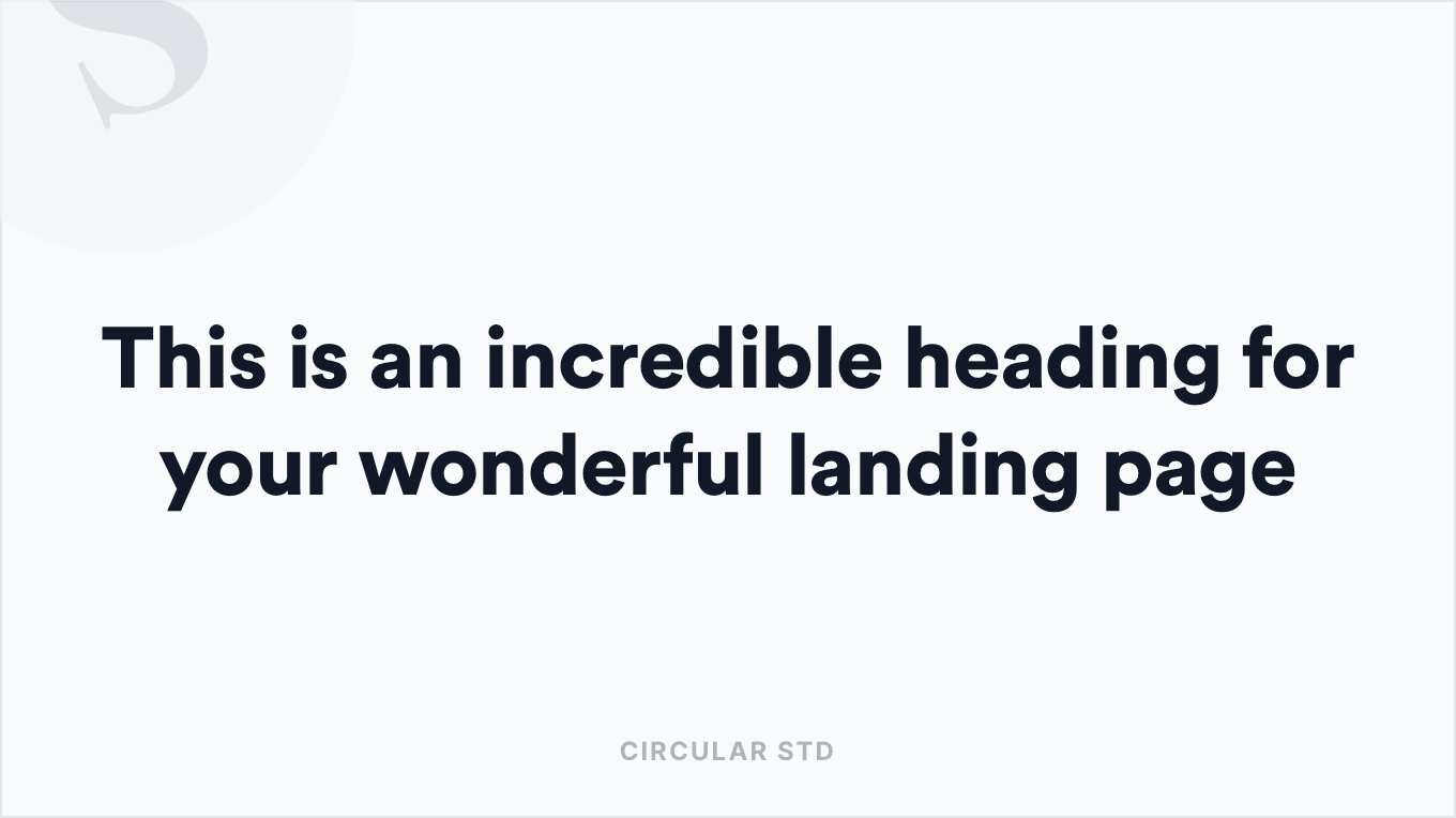 The 15 Most Popular Fonts for Landing Pages - SaaS Landing Page