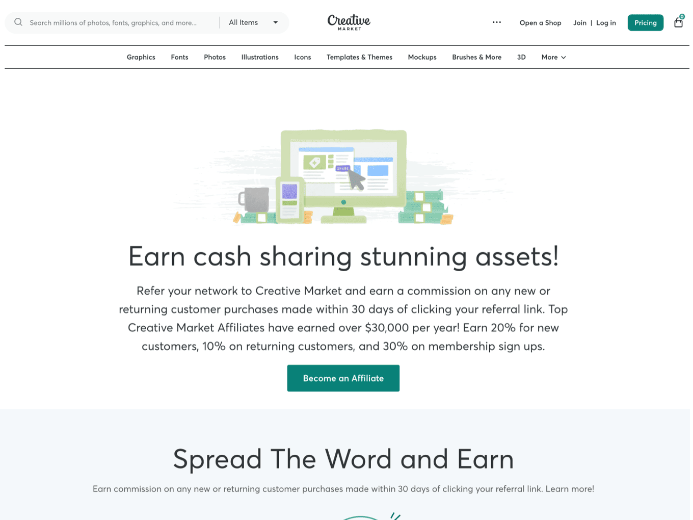 20 Affiliate Marketing Landing Page Examples - SaaS Landing Page