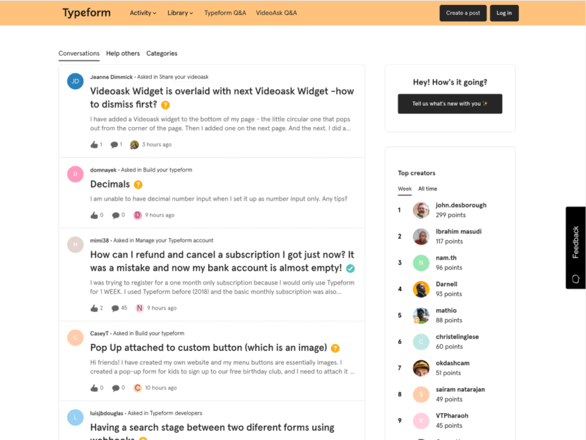 12 Great Examples of Community Forum Website Design - SaaS Landing Page