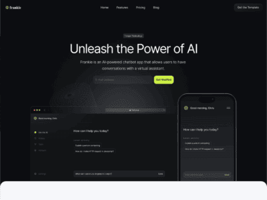 15 Gorgeous Dark Landing Page Templates for Your Next Project - SaaS ...