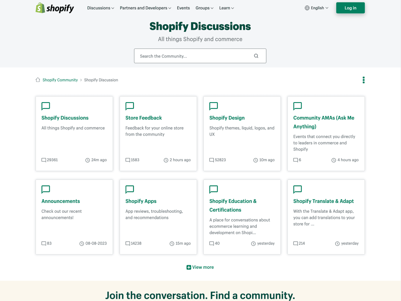12 Great Examples of Community Forum Website Design - SaaS Landing Page