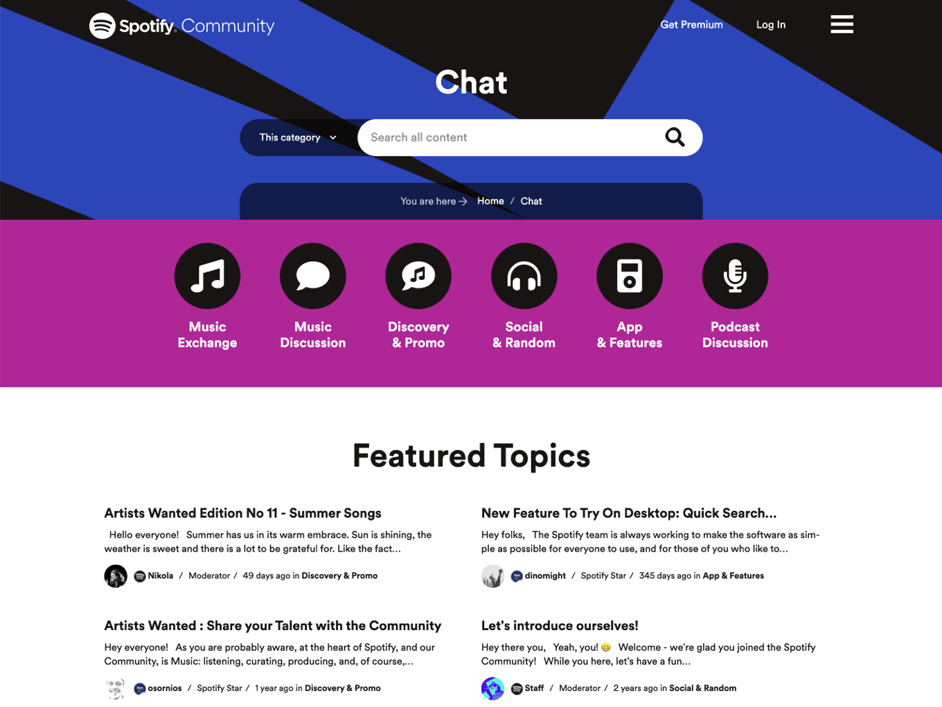 12 Great Examples of Community Forum Website Design - SaaS Landing Page
