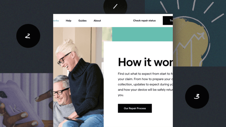 Linear features page - SaaS Landing Page
