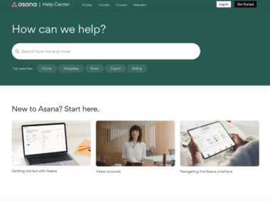 15 Beautiful Examples of Help Center & Support Pages - SaaS Landing Page