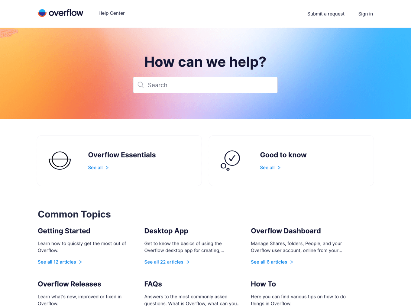15 Beautiful Examples of Help Center & Support Pages - SaaS Landing Page