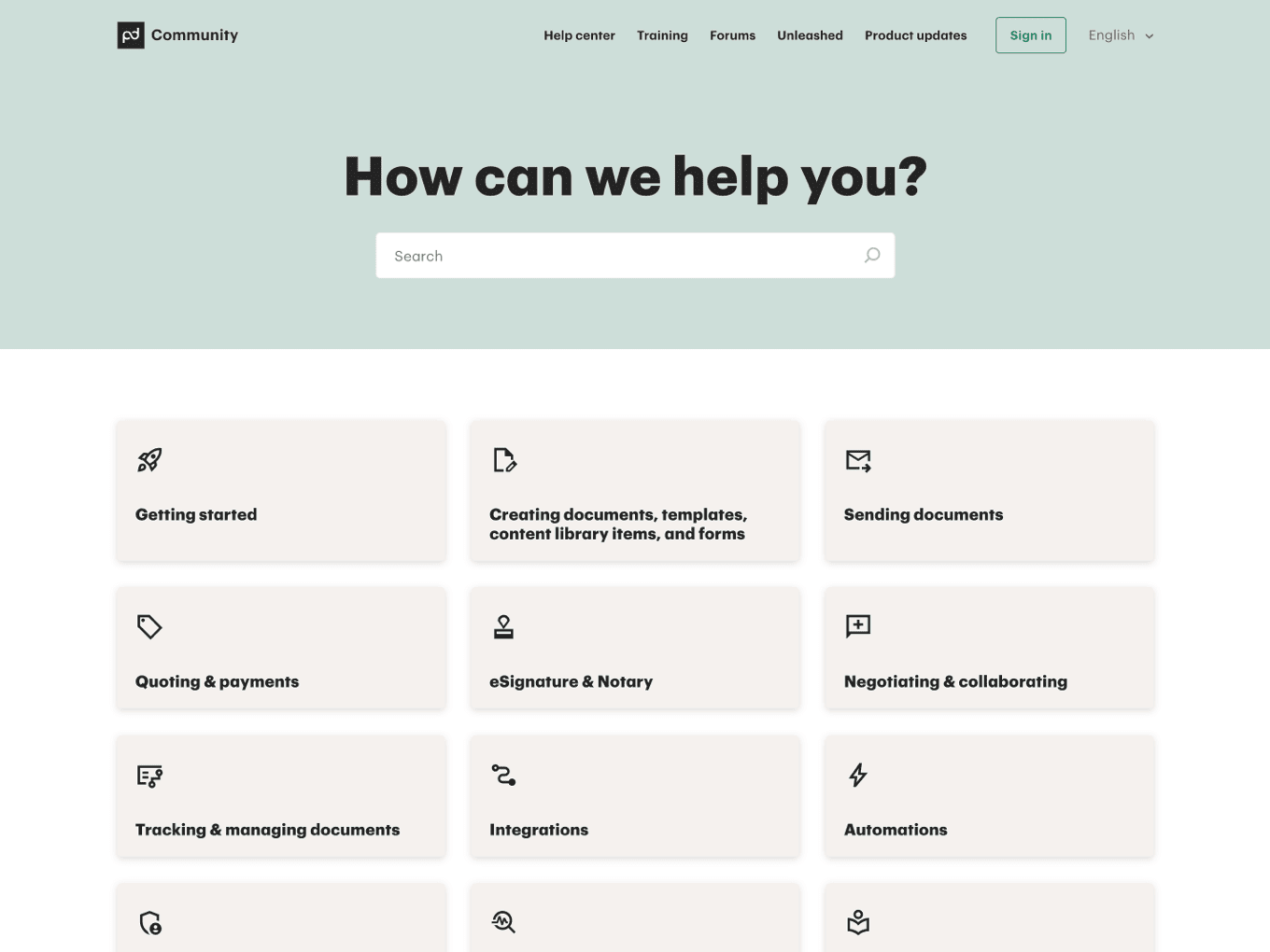 15 Beautiful Examples of Help Center & Support Pages - SaaS Landing Page