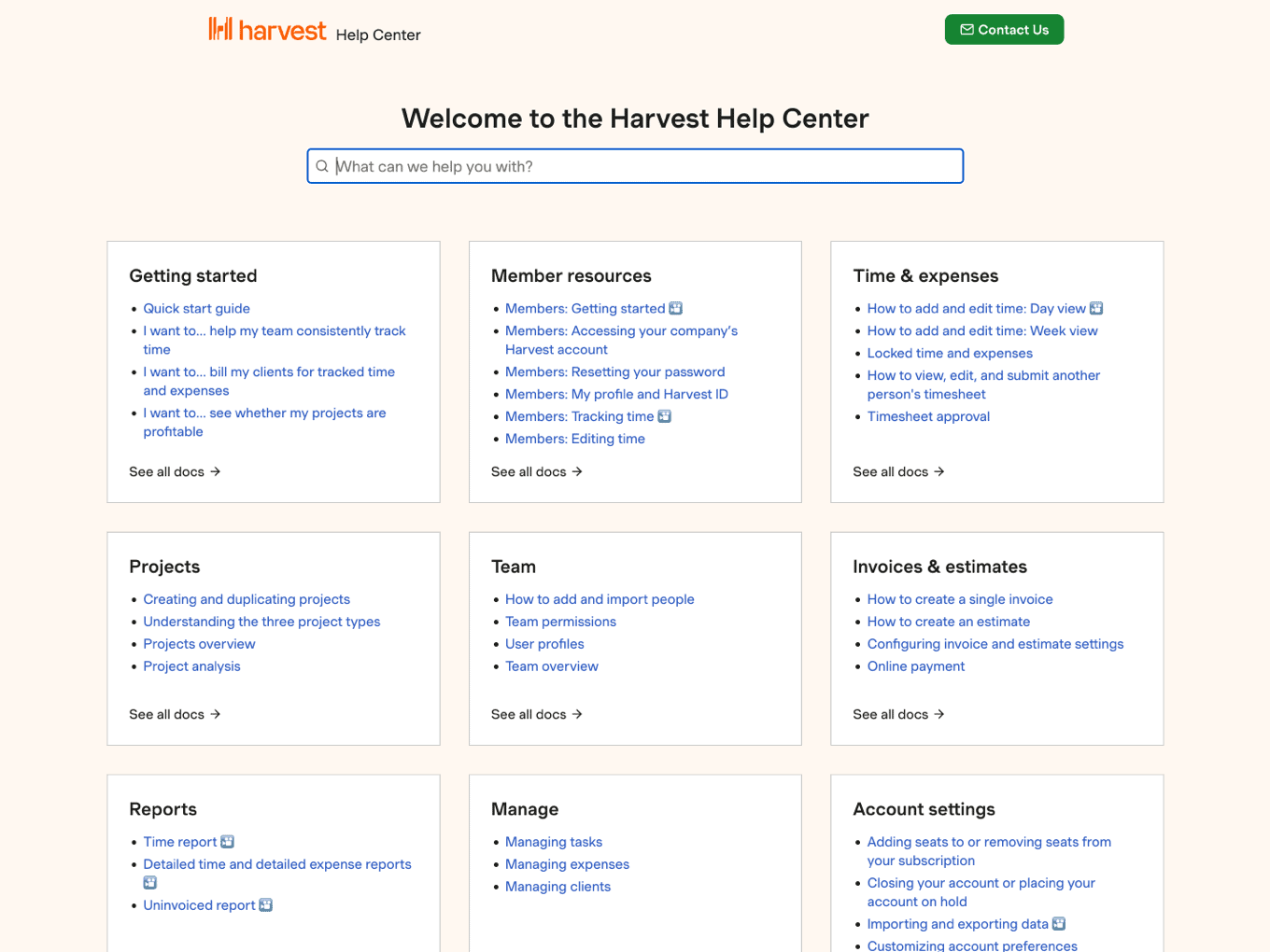 15 Beautiful Examples of Help Center & Support Pages - SaaS Landing Page