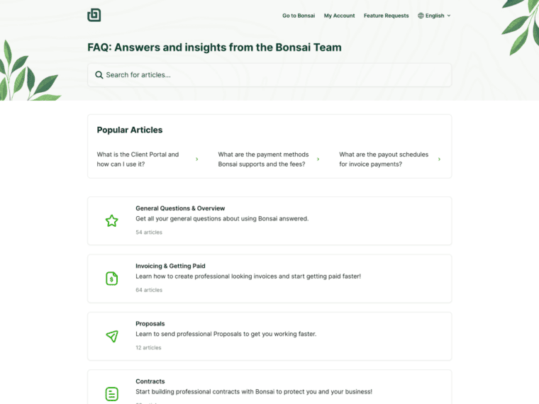 15 Beautiful Examples of Help Center & Support Pages - SaaS Landing Page