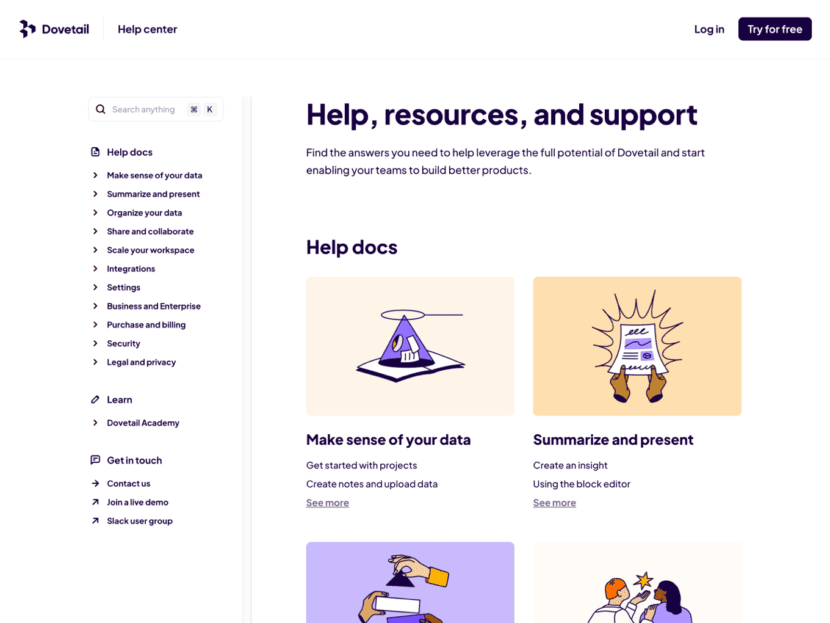 15 Beautiful Examples of Help Center & Support Pages - SaaS Landing Page