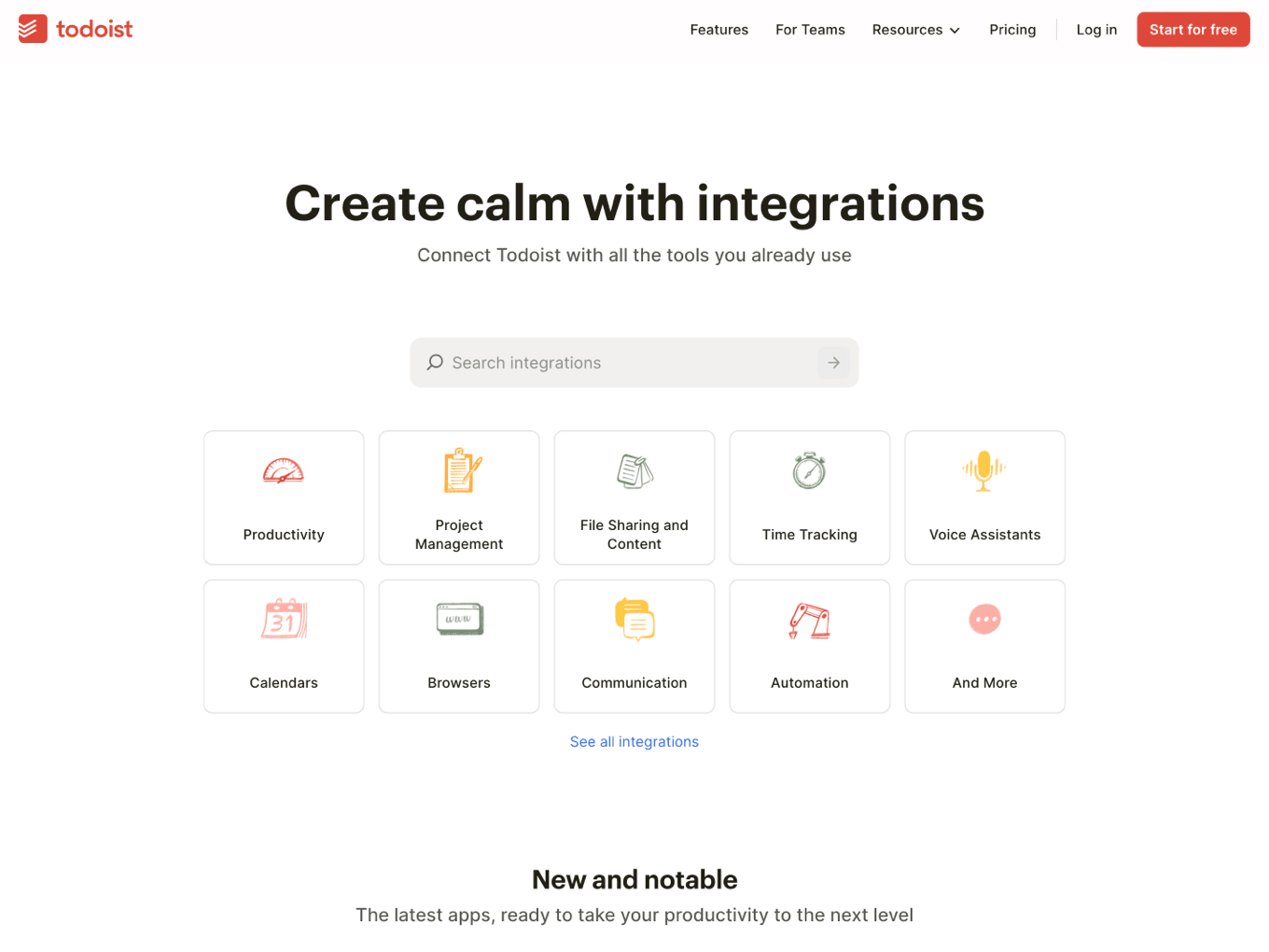 15 Outstanding Integration Page Examples - SaaS Landing Page