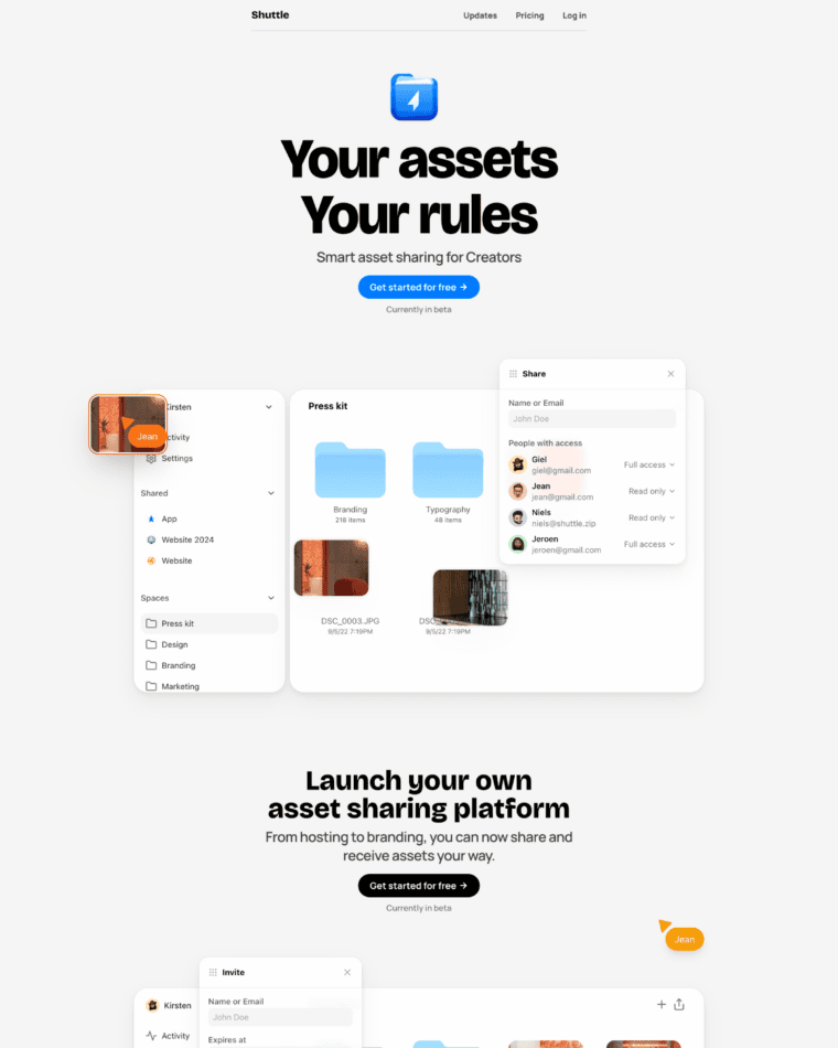 The Best Landing Page Examples For Design Inspiration - SaaS Landing Page
