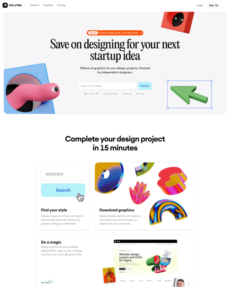 The Best Landing Page Examples For Design Inspiration - SaaS Landing Page