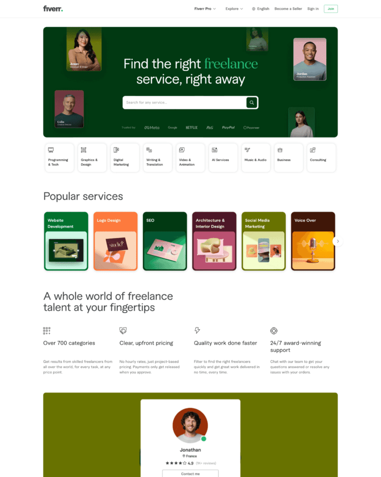 The Best Landing Page Examples For Design Inspiration - SaaS Landing Page