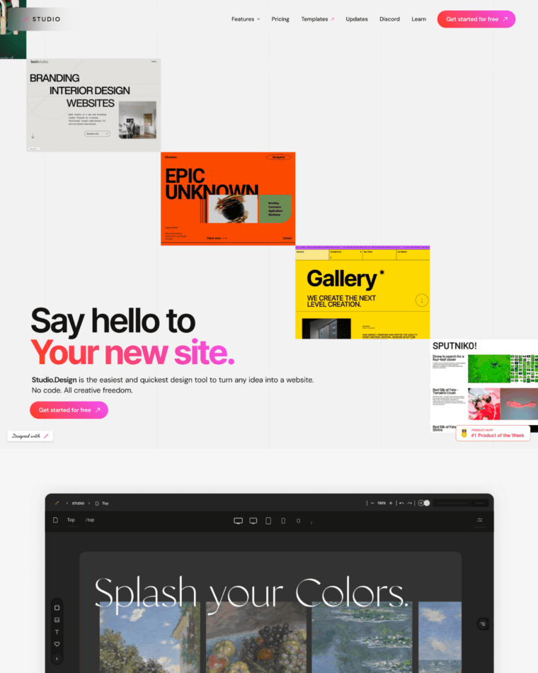 The Best Landing Page Examples For Design Inspiration - SaaS Landing Page