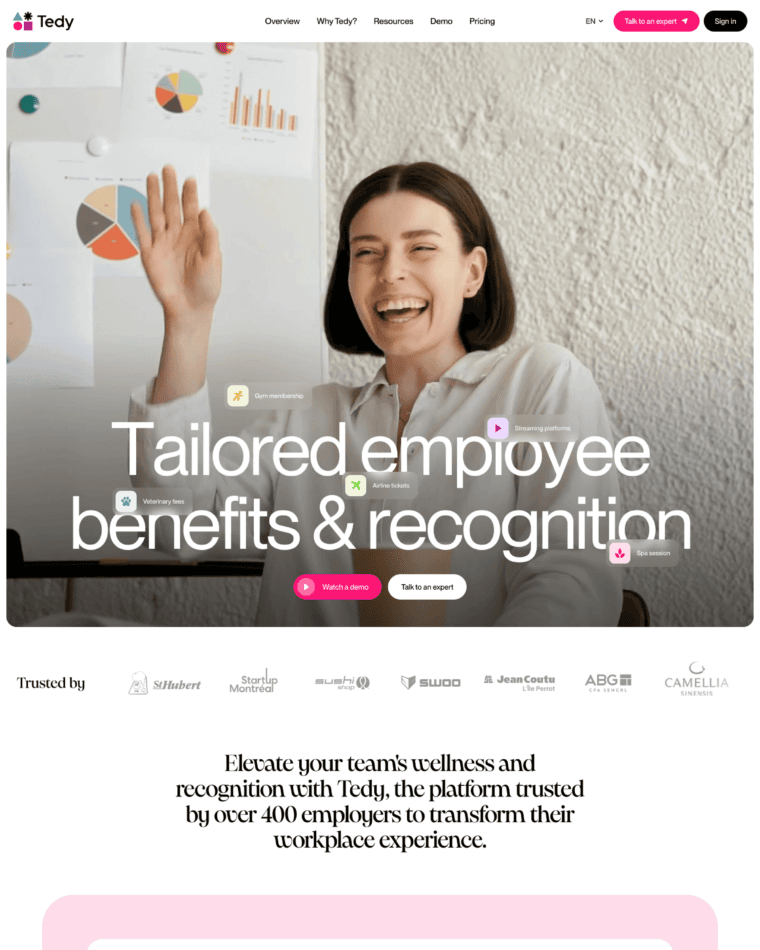 65 SaaS Landing Page Examples Built With GSAP - SaaS Landing Page