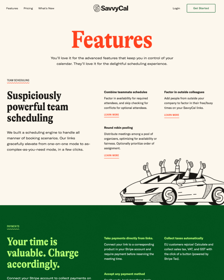 45 Best Features Page Examples For Design Inspiration - SaaS Landing Page