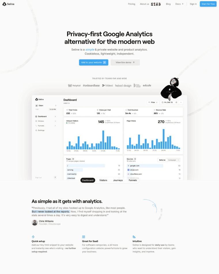 156 SaaS Landing Page Examples Built With Next.js - SaaS Landing Page