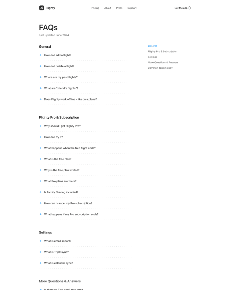 25 Best FAQ Page Examples For Design Inspiration - SaaS Landing Page
