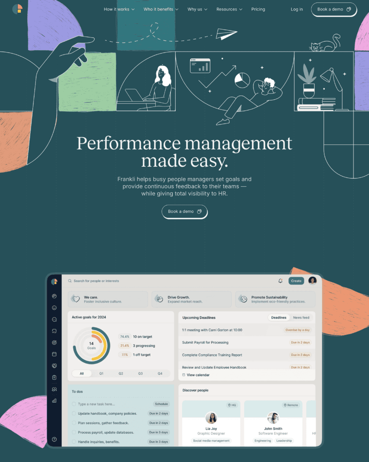 The Best Landing Page Examples For Design Inspiration - SaaS Landing Page