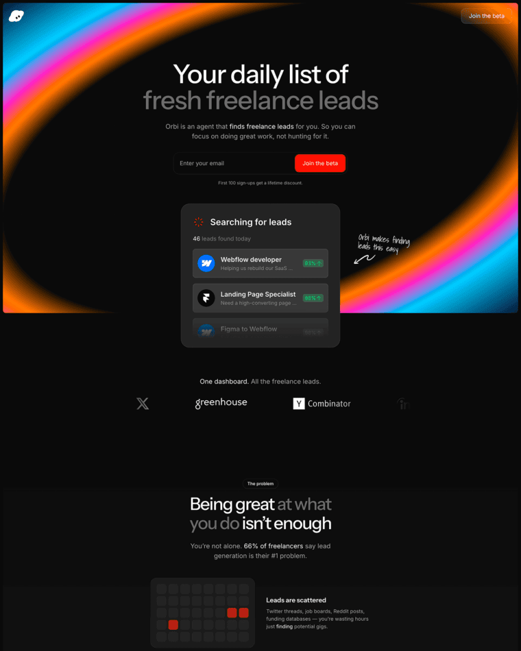 68 SaaS Landing Page Examples Built With GSAP - SaaS Landing Page