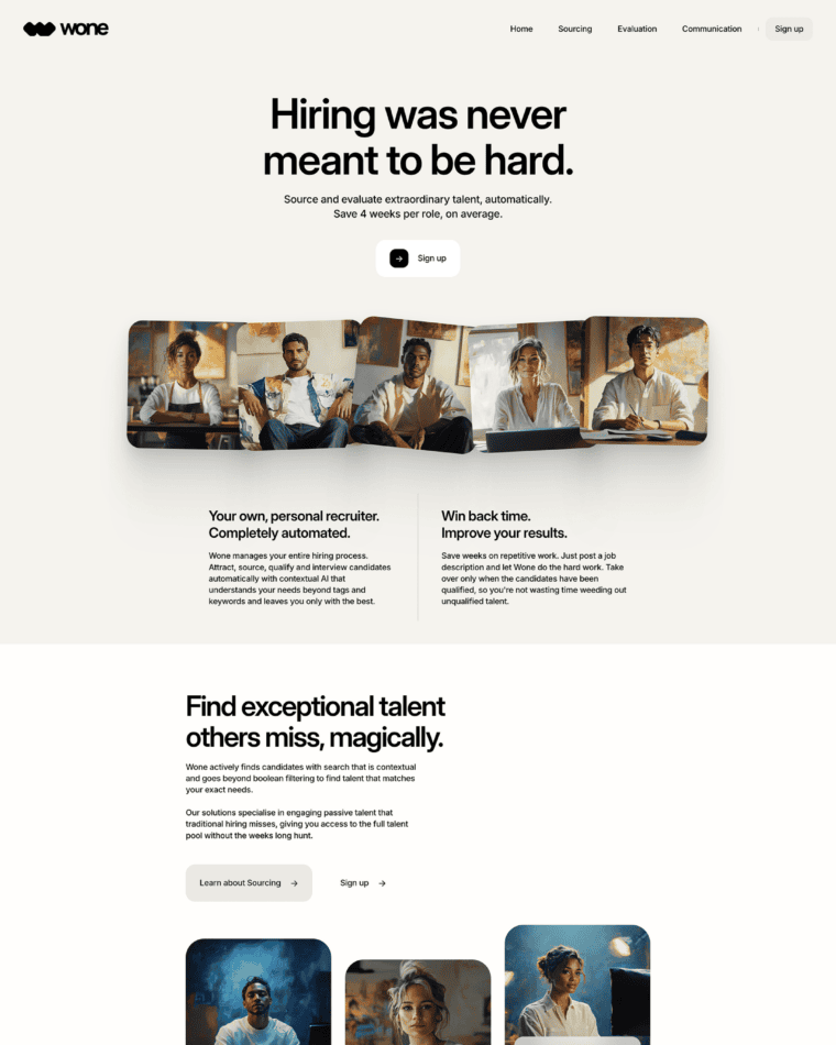 24 Best HR Landing Page Examples For Design Inspiration - SaaS Landing Page